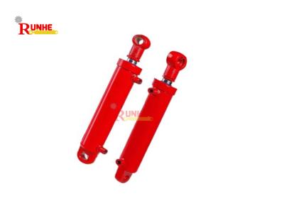 China 21 Mpa Push Pull Hydraulic Cylinder Flange Mounting Style For Planting Machinery for sale