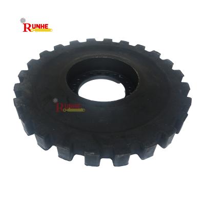 China Mining Machinery Rubber Parts Gear Cushion Pad Anti Impact Durable For Rotation Gear for sale