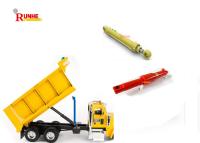 China Clevis Mount Agricultural Hydraulic Cylinders Double Acting For Agricultural Dump Truck for sale