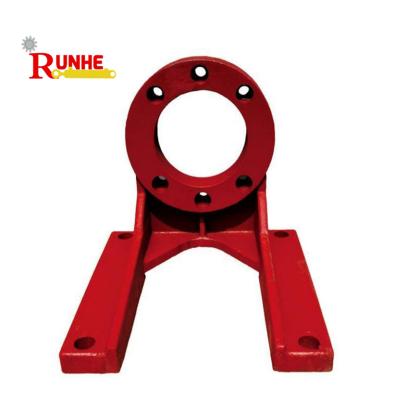 China L shaped Motor Pump Adapter Housing VDMA Standard Compliance High Load Bearing Low Vibration for sale