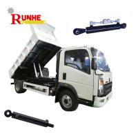 China Leak Proof Double Seal Cast Iron End Cap Hydraulic Cylinders For Municipal Trucks for sale