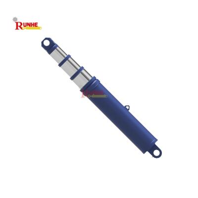 China High Compatibility Agricultural Multi Stage Telescopic Hydraulic Cylinder Durable Nested Telescoping Ram for sale