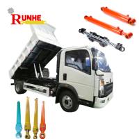China 28MPa Max Working Pressure Rust Proof Coated Dump Truck Lift Cylinder For PC Series for sale