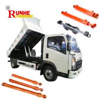 China Thickened Steel Barrel 30MPa Multi stage  Dump Truck Hydraulic Cylinders For FMX Series for sale