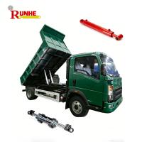 China 45 Alloy Steel Barrel Dump Truck Hydraulic Cylinders For Xga360 Construction Trucks for sale