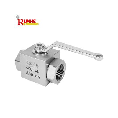 China Hydraulic Ball Valve High Pressure Hydraulic Flow Control Valve for YJZQ-G3-4 for sale