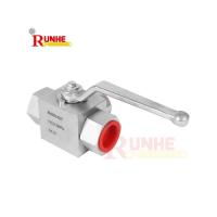 China Hydraulic 3 Way High pressure Ball Valve KHB3K-G1 For Marine Hydraulic System for sale