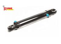 China Telescopic Agricultural Hydraulic Cylinders Flange Compatible With Parker For Ditching Machine for sale