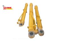 China Telescopic Agricultural Hydraulic Cylinders Flange Compatible With Parker For Ditching Machine for sale