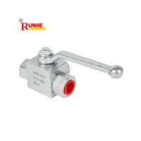 China KHB3K-G3/8 Hydraulic Control Valve High Pressure 3/2 Way Ball Valves for sale