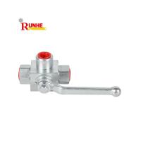 China KHB3K-G3/8 Hydraulic Control Valve High Pressure 3/2 Way Ball Valves for sale