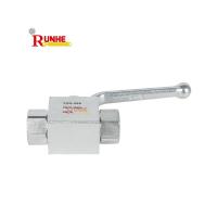 China YJZQ－G3/8 Two-position Two-way Hydraulic Ball Valve Shut-off Compact Structure for sale