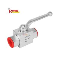 China YJZQ-G1/2 High Pressure Ball Valve 31.5MPA For Hydraulic Control for sale