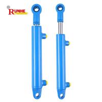 China Single And Double Acting Telescopic Hydraulic Cylinders For Tracked Tractors for sale