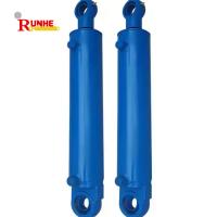China Single And Double Acting Telescopic Hydraulic Cylinders For Tracked Tractors for sale