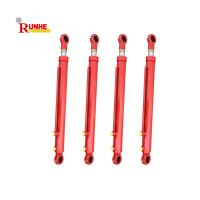 China Stainless Steel Hydraulic Cylinder Types Double Acting Hydraulic Cylinder For Combine Harvester for sale
