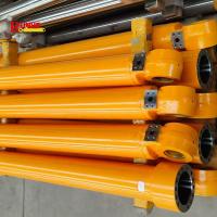 China Stainless Steel Hydraulic Cylinder Types Double Acting Hydraulic Cylinder For Combine Harvester for sale