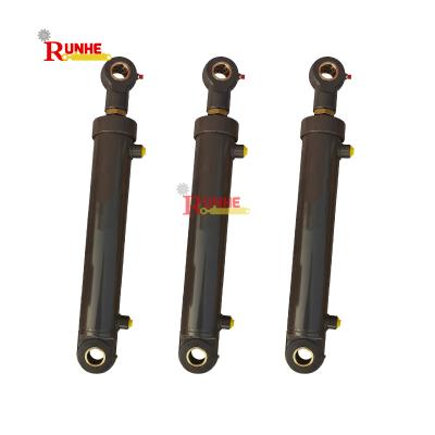 China Hydraulic Cylinder for Agricultural Machinery Tractor Harvester Loader Custom Stroke Double Acting Hydraulic Ram for sale