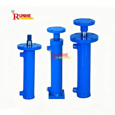 China Single Acting Dump Truck Hydraulic Cylinders Multi Stage Telescopic with Enhanced Durability and Corrosion Resistance for sale