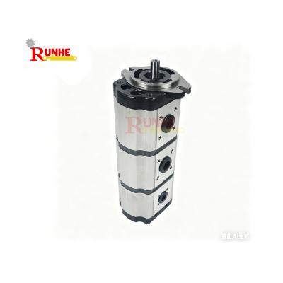 China Triple External Pump 10185727 Hydraulic Gear Pump Wheel Loader for sale