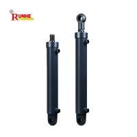 China Compact Double-clevis Hydraulic Cylinder for Excavators Bucket cylinder for E50/E55 Arm Cylinders for sale