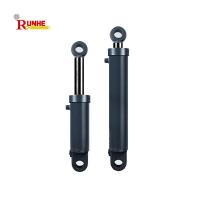 China Compact Double-clevis Hydraulic Cylinder for Excavators Bucket cylinder for E50/E55 Arm Cylinders for sale