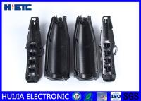 China Gel Seal Feeder Splice Enclosure IP68 Waterproof Fiber Optic Splice Case 230mm for sale