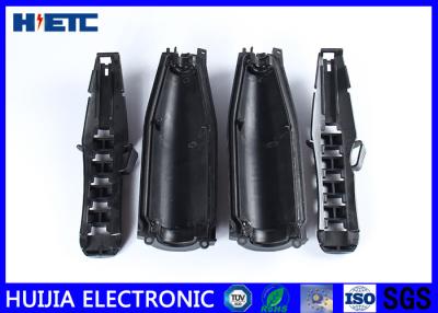 China Gel Seal Feeder Splice Enclosure IP68 Waterproof Fiber Optic Splice Case 230mm for sale