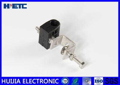 China Plastic Through Type Feeder Cable Clips Black for 1/4 Inch Feeder Cable Telecom Tower for sale