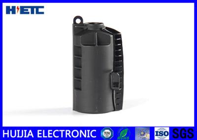 China Plastic Fiber Optic Gel Seal Closure 1/2 Feeder Cable IP68 Rainstorm 100E150mm for sale