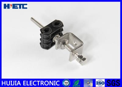 China 304 Stainless Steel 2-1/4 Feeder Coaxial Cable Clamp -50 to 85C UV Resistant for sale