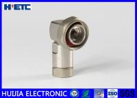 China 7/16 DIN Male Right Angle Coax Connector for 1/2 Feeder Cable 50 Ohm DC 2.5GHz for sale