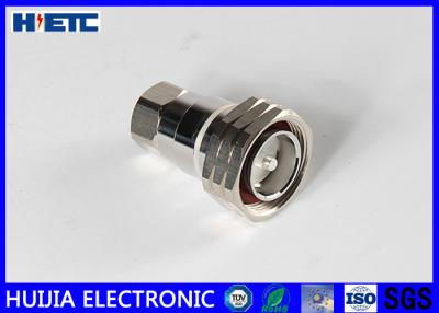 China RF 7/16 DIN Straight Male Connector for 1/2 Feeder Cable 50 Ohm DC-3GHz for sale