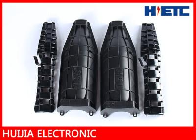 China Gel Seal Fiber Optic Closure for 1-5/8 Feeder Cable 49.5-52mm Outlet IP68 for sale