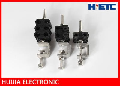 China Two Hole Type Feeder Cable Clamp For 1/4 Inch Electronic Coaxial Feeder Cable Telecom Tool for sale