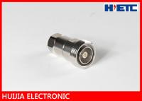 China 1/2 Inch Feeder Cable Coax to Antenna Adapter RF DIN Straight N Type Female Connector 50 Ohm for sale