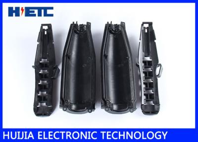 China Fiber Optic Splice Closure IP68 1/2 Jumper to 1-1/4 Feeder Cable Plastic for sale