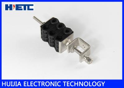 China Through Core Type Feeder Cable Clamp 1-1/4 Inch 304 Stainless Steel 6 Way Telecom Accessories for sale