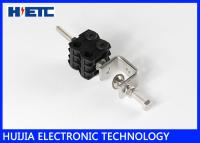 China Through Two Hole Type 304SS Telecommunication Components For Fiber Optic Feeder Cable Clamp for sale