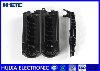 China Black Grey Fiber Optic Splice Case Enclosure IP68 Gel Seal Closure for BTS 150mm for sale
