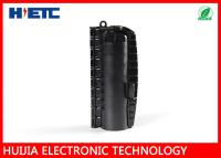 China Waterproof Fiber Optic Closure HJ1212 IP68 for BTS Feeder Connector 150mm for sale