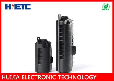 China BTS Installation Fiber Optic Splice Case Weatherproof Kits Black / Grey Color for sale