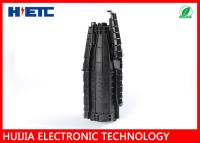 China Plastic Fiber Optic Splice Enclosure for 1-1/4 Inch Feeder Cable IP68 Waterproof for sale