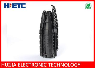 China Plastic Fiber Optic Splice Enclosure for 1-1/4 Inch Feeder Cable IP68 Waterproof for sale