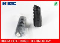 China Slim Lock Fiber Optic Closure for 1/2 Jumper Coax Cable DIN 716 Connector IP68 for sale
