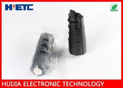 China Slim Lock Fiber Optic Closure for 1/2 Jumper Coax Cable DIN 716 Connector IP68 for sale