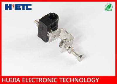 China Plastic 304SS UV resistance Through Type Coaxial Cable Clamps For 1/4
