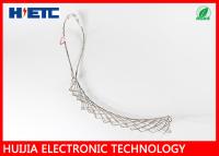 China 1/2 Inch Stainless Steel Lace Up Hoisting Grip 500lbs Pull Load for Telecom Tower Cable Pulling for sale