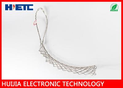China 1/2 Inch Stainless Steel Lace Up Hoisting Grip 500lbs Pull Load for Telecom Tower Cable Pulling for sale