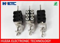 China 6 Way 7/8 Inch RF Coaxial Cable Clamp 304 Stainless Steel UV Resistant 1000h for sale
